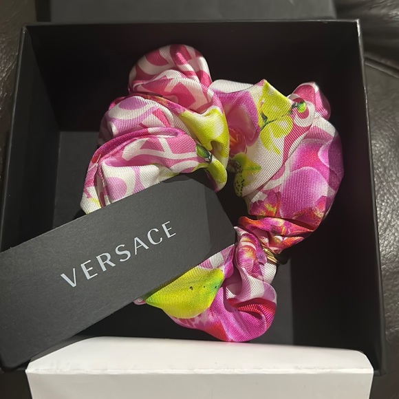 Versace | Accessories | Versace Hair Scrunchie | Poshmark